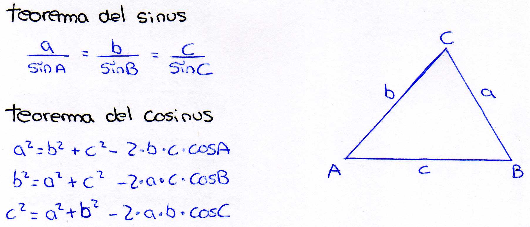 trigonometria triangles